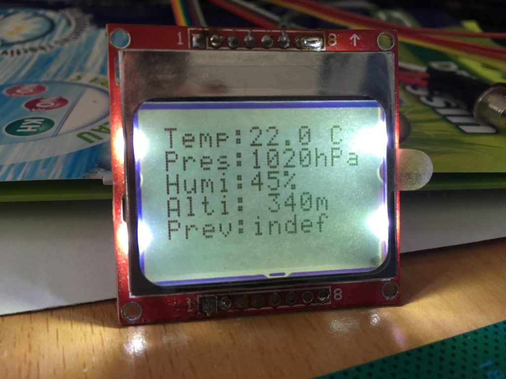 Mini station météo Arduino - SLA99