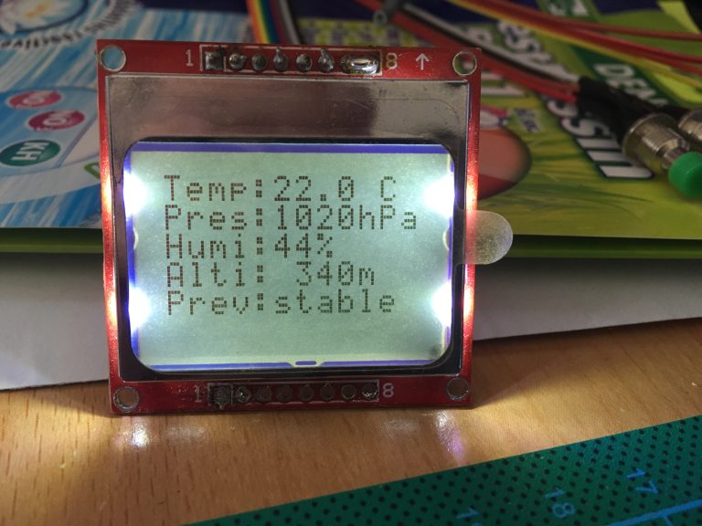 Mini station météo Arduino - SLA99